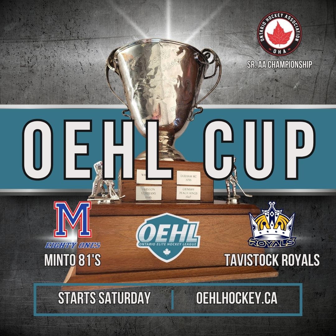 Ontario Elite Hockey LeagueOntario Hockey Association OHA Sr. AA Hockey ...
